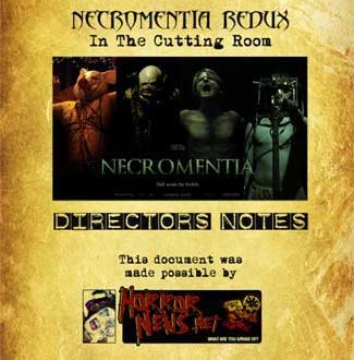 Horror Talk exclusive: Pearry Teo Necromentia Director Notes Pack! | HNN
