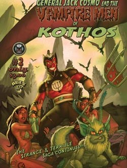 Comic Review: General Jack Cosmo and the Vampire Men of Kothos - Issue ...