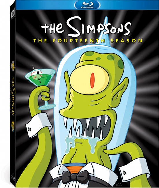 The Simpsons Season 4 Bluray - Aliens, Tony Hawk and Mick Jagger - 12. ...
