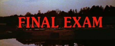 Film Review: Final Exam (1981) | HNN