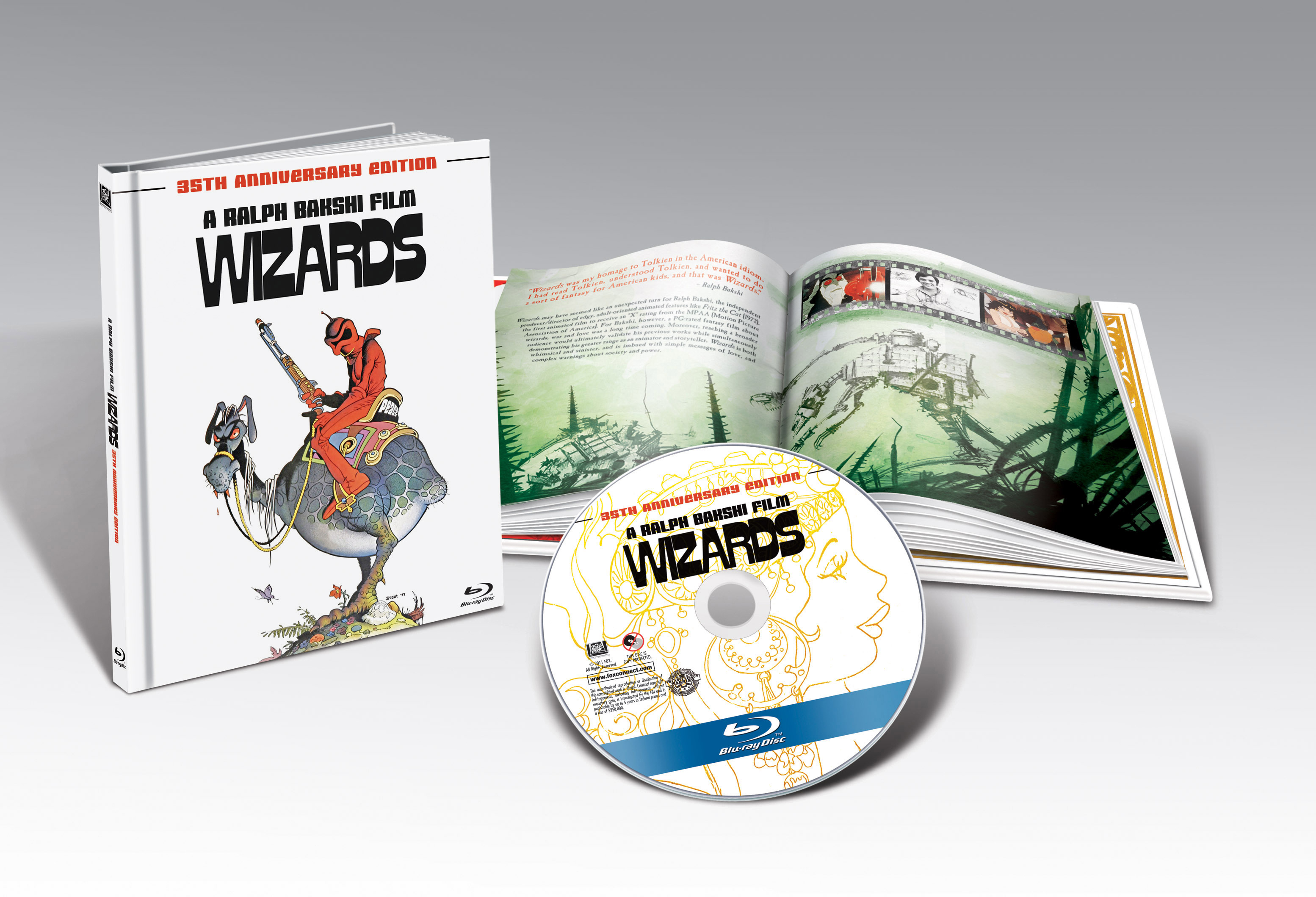 Wizards 35th Anniversary Edition Blu-ray and Book | HNN