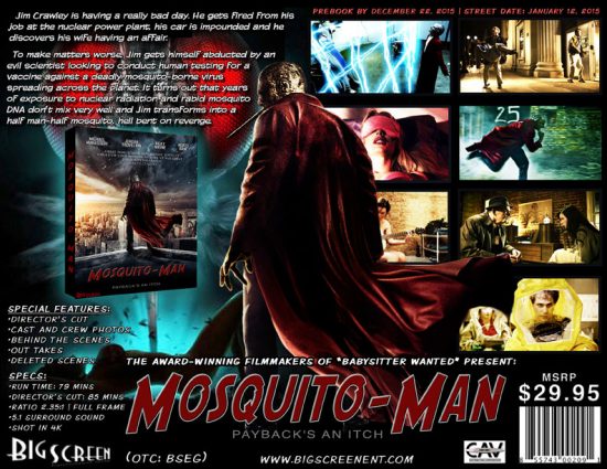 Mosquito-Man Arriving On DVD In January 2016 | HNN