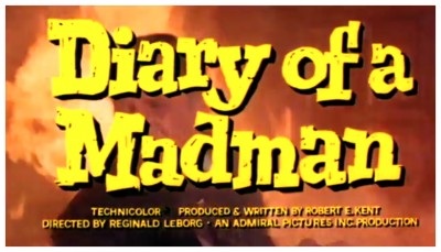 Film Review: Diary Of A Madman (1963) | HNN