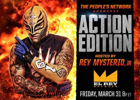 Rey Mysterio Hosts The People's Network Showcase: Action Edition on El ...