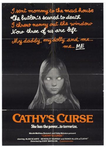 Film Review: Cathy’s Curse (1977) | HNN