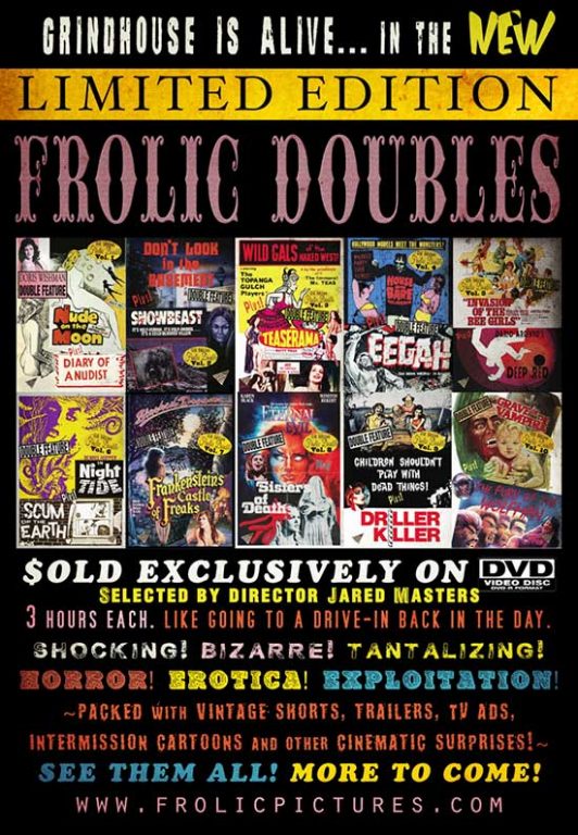 Frolic Pictures' new Grindhouse Horror Double Feature DVDs are Here! | HNN