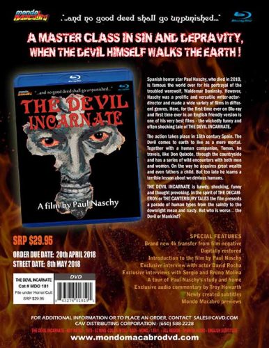 Mondo Macabro's May Release of The Devil Incarnate | HNN