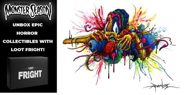 New Alex Pardee Monster Season Figure!! | HNN