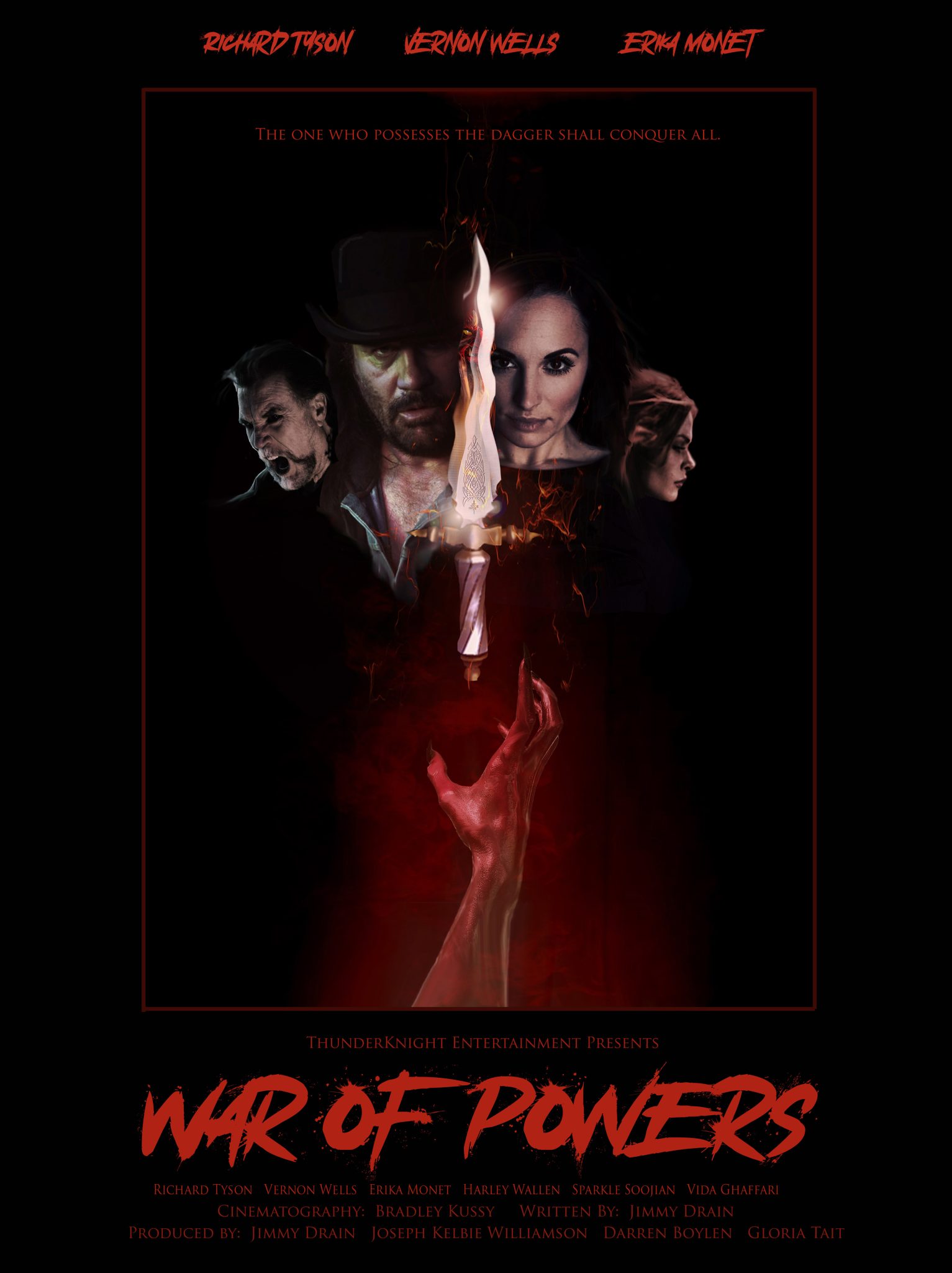 Official Poster / Teaser Trailer "War of Powers" stars Vern Wells ...