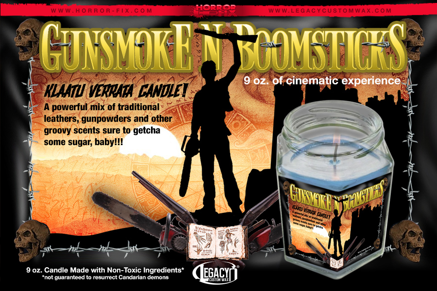 PREORDER YOUR “GUNSMOKE N BOOMSTICKS” CINEMATIC EXPERIENCE CANDLE NOW | HNN