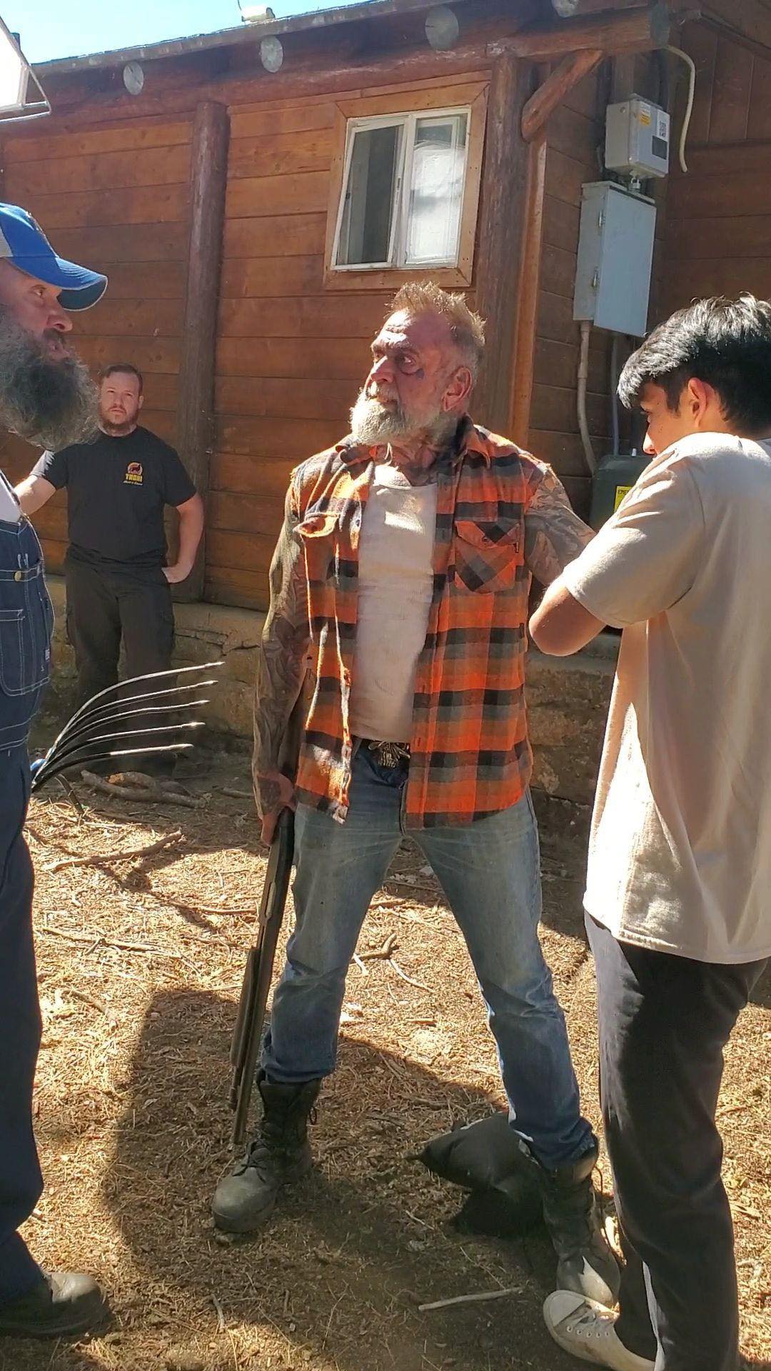 Exclusive Shots from New Horror, "Vengeance" featuring Mike Ferguson, Daniel Burgess-Wise ...