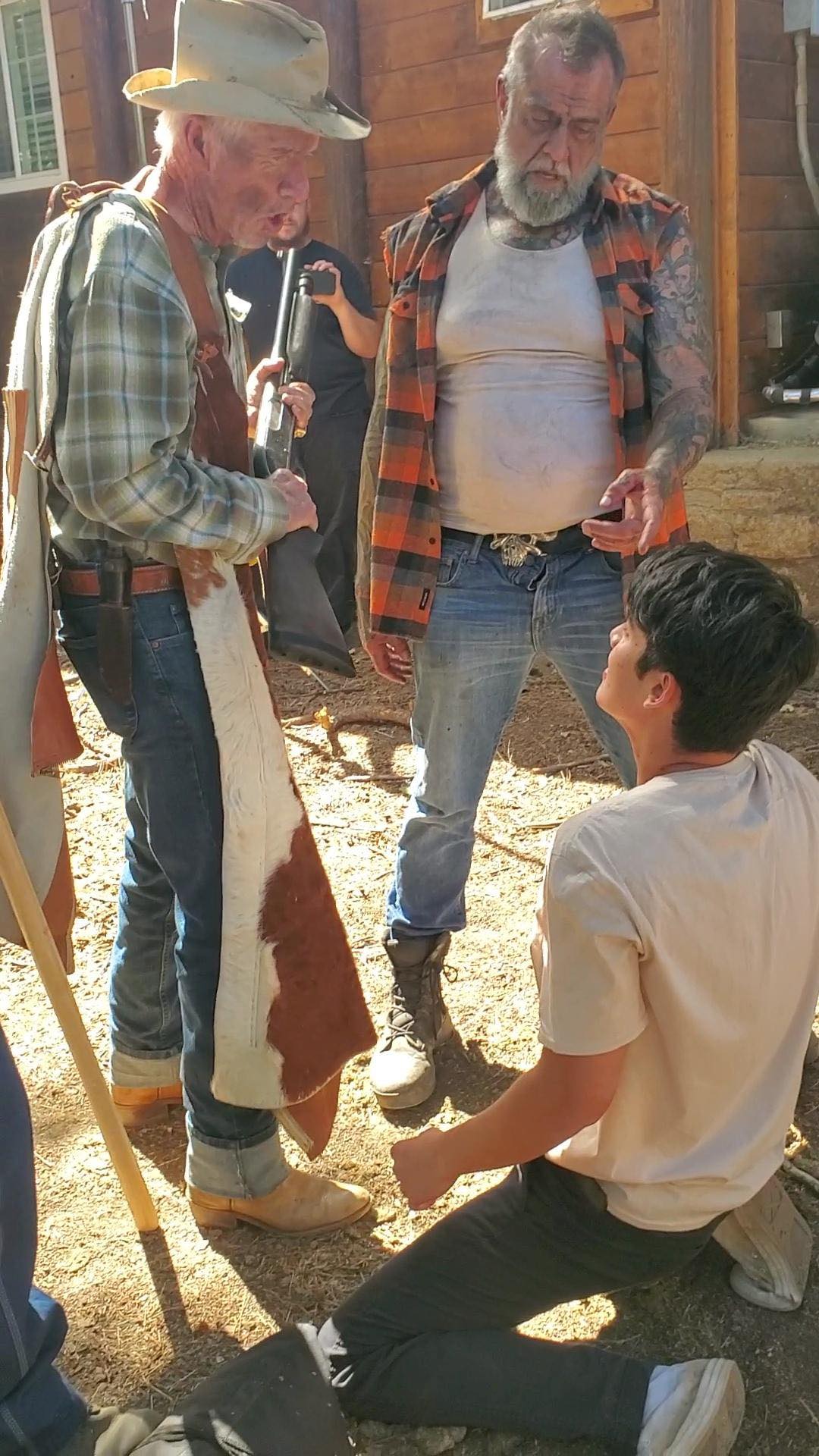 Exclusive Shots from New Horror, "Vengeance" featuring Mike Ferguson, Daniel Burgess-Wise ...