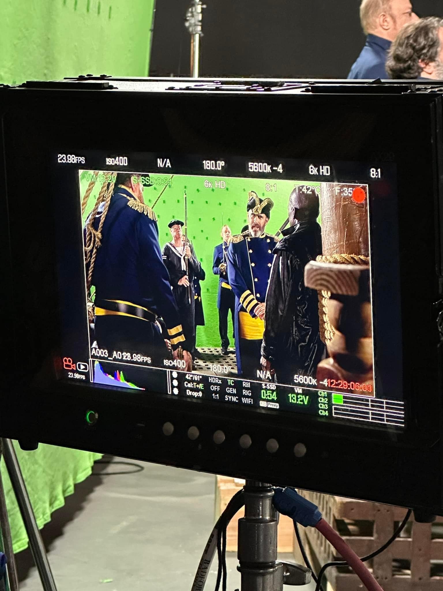 Sneak Peak with Greg Tally at Cursed Waters and his character, Lt ...