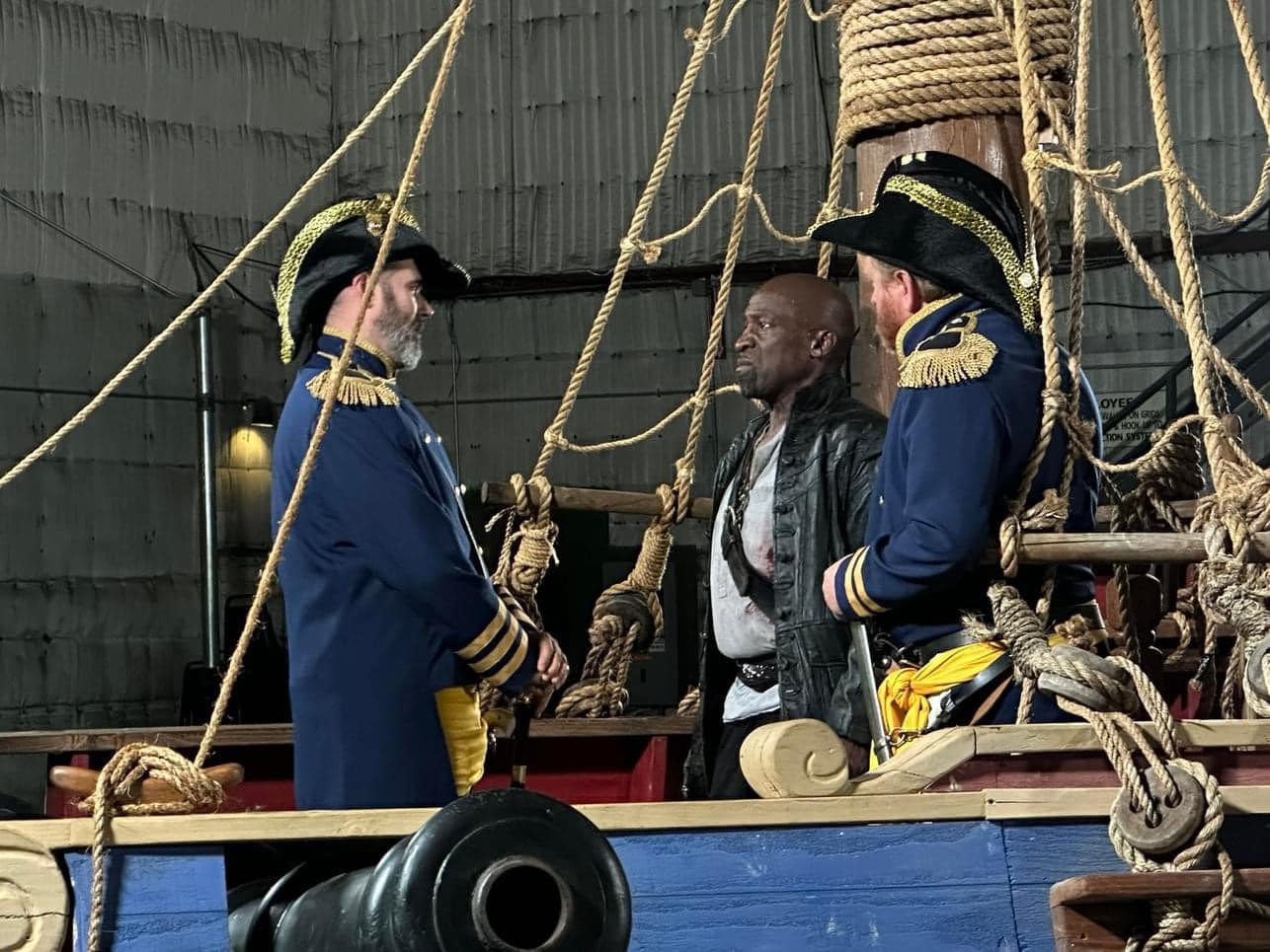 Sneak Peak with Greg Tally at Cursed Waters and his character, Lt ...