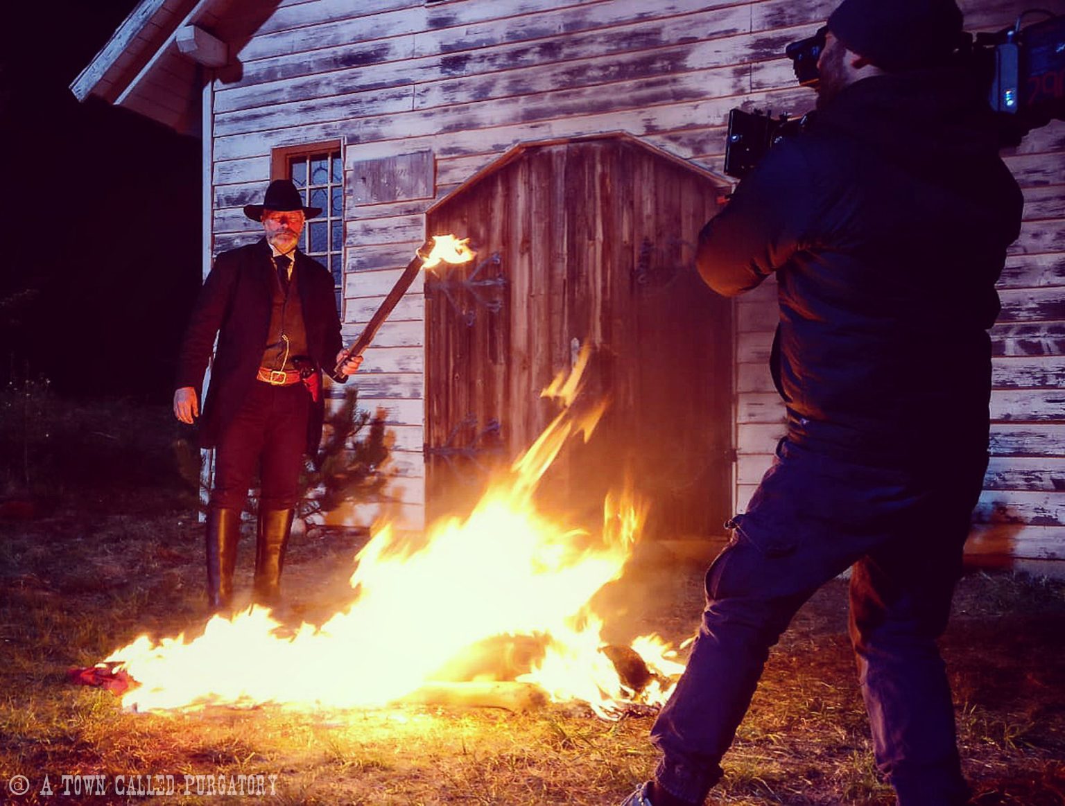HNN Exclusive: Pictures from New Horror Western A TOWN CALLED PURGATORY ...