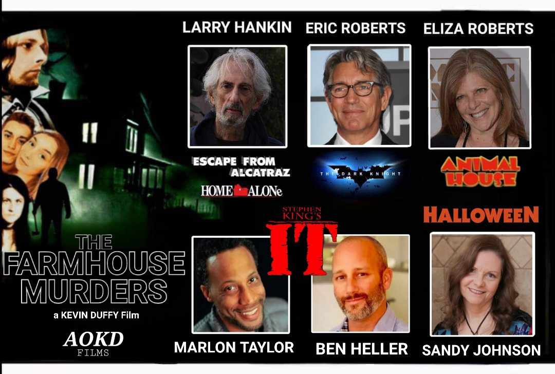 The Farmhouse Murders stars Larry Hankin, Eric Roberts, Eliza Roberts ...