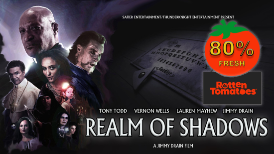 ‘Realm of Shadows’ starring Tony Todd 80% fresh on Rotten Tomatoes now available on Fandango ...