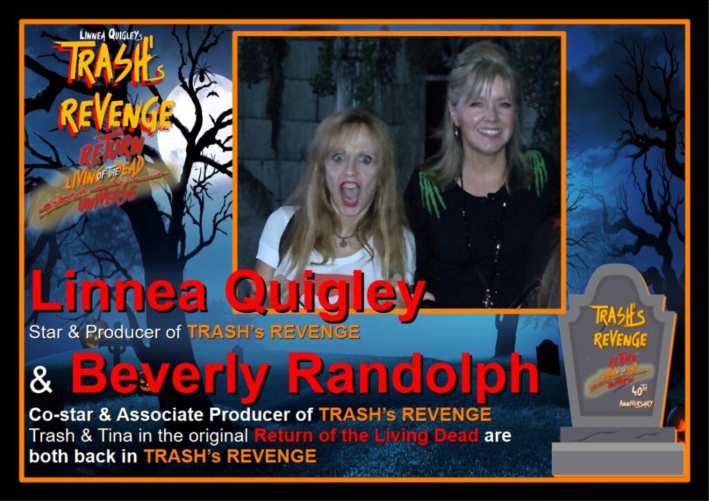 Linnea Quigley and Beverly Randolph Talk NEW Return of the Living Dead ...