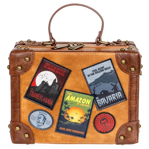 Universal Monsters Travel Trunk Crossbody Bag - Entertainment Earth ...