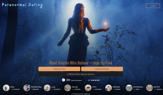 Paranormal Dating Website For Single Who Believe | HNN