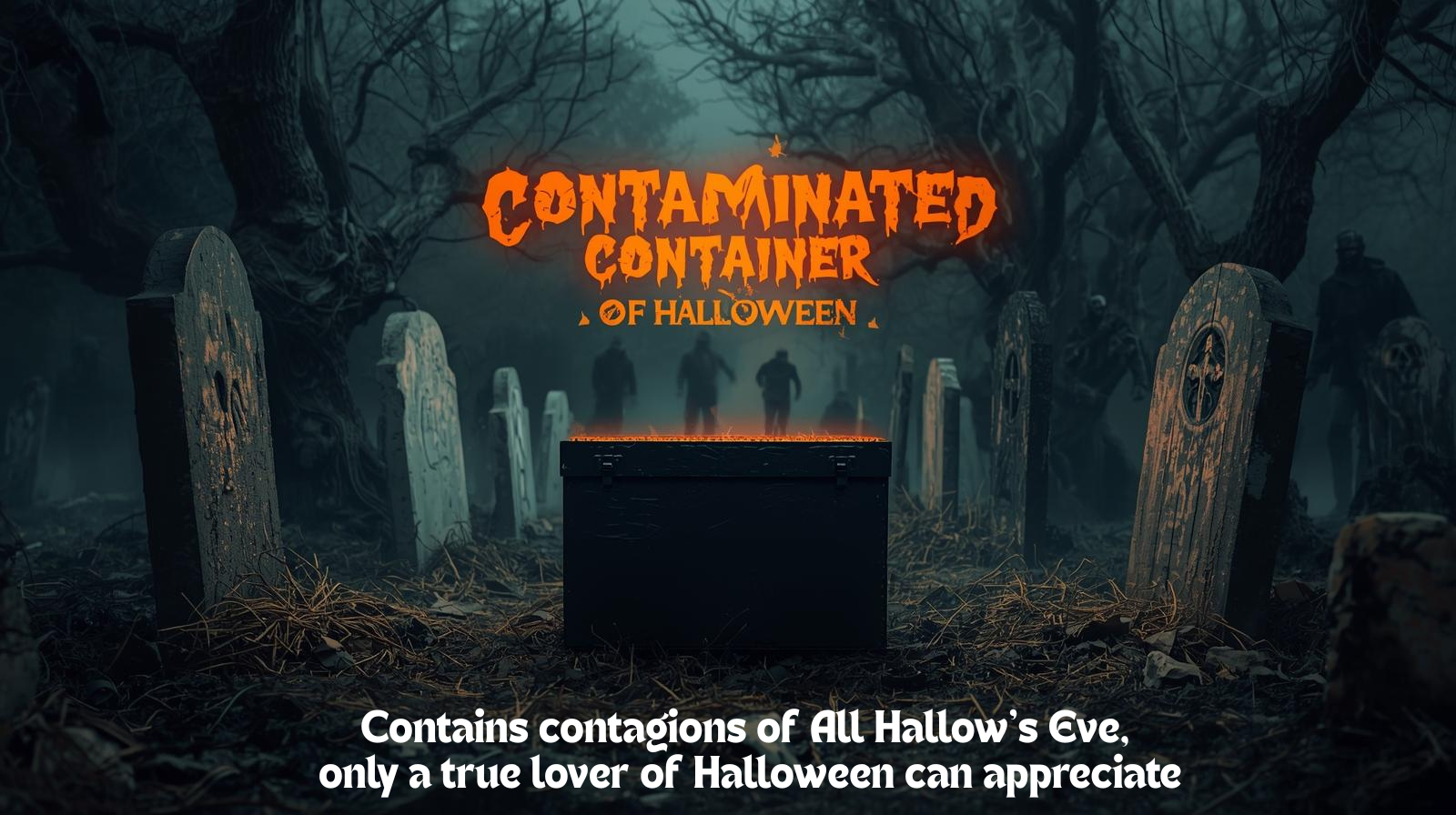 Contagious Contaminated Container of Halloween Contagions - HNN Raffle ...