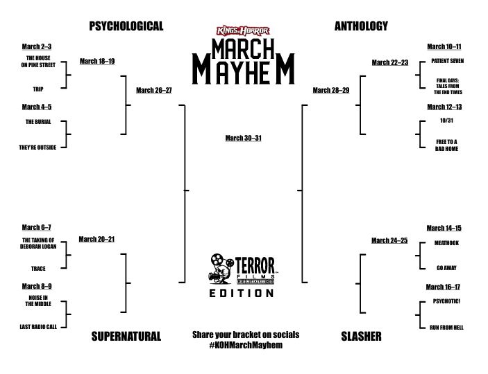 Kings Of Horror Launches “March Mayhem: Terror Films Edition”, A Month ...